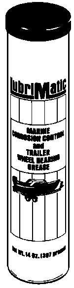 LUBRIMATIC MARINE CORROSION CONTROL GREASE- 14 OZ. CARTRIDGE