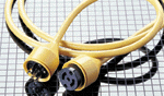 PORTABLE TELEPHONE CABLE CONNECTION SET