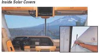 SOLAR INSIDE WINDSHIELD COVERS