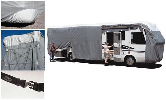 DUPONT TYVEK CONTOURED RV COVERS FOR CLASS A MOTORHOMES