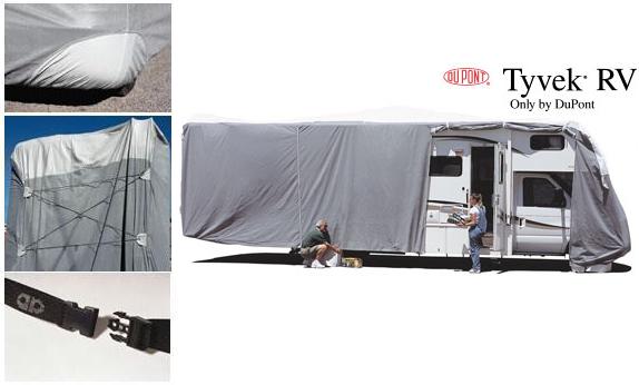 DUPONT TYVEK CONTOURED RV COVER FOR CLASS C MOTORHOMES